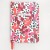 Red Jumble Print A5 Notebook with Ribbon Page Markers By Caroline ...