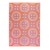 Red Geometric Print Outdoor Rug By Talking Tables - Vibrant Home