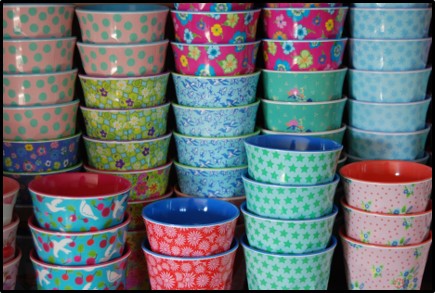 Colourful Melamine Cups from Rice Dk [*] - Vibrant Home