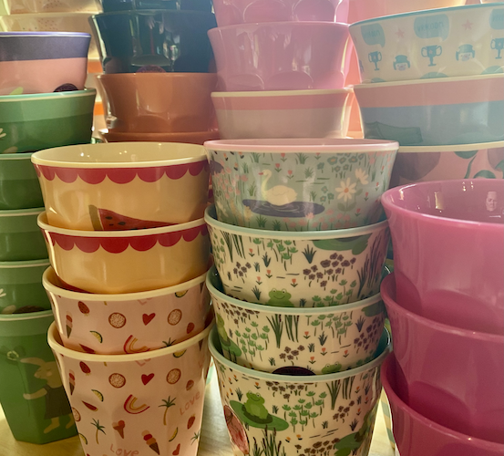 Colourful Melamine Cups from Rice Dk - Vibrant Home