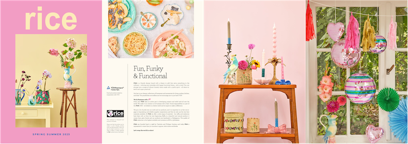 Bright coloured Melamine Cups, Plates and Bowls by Rice DK, Tins ...