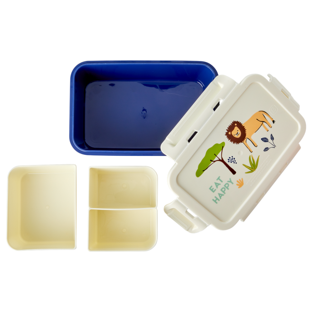 Blue Jungle Print Lunchbox By Rice DK - Vibrant Home