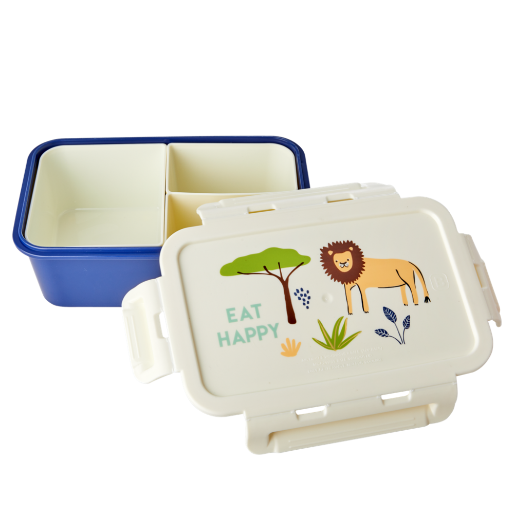 Blue Jungle Print Lunchbox By Rice DK - Vibrant Home