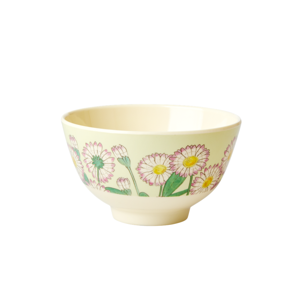 Daisy Print Small Melamine Bowl By Rice DK - Vibrant Home
