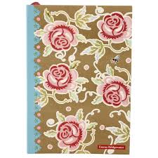 Emma Bridgewater Rose & Bee A5 Hardback Notebook - Vibrant Home