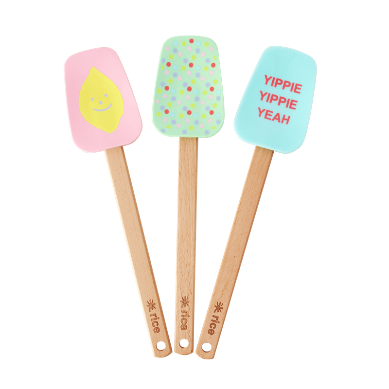 Kitchen Silicone Spatula in Colourful Prints By Rice DK - Vibrant Home