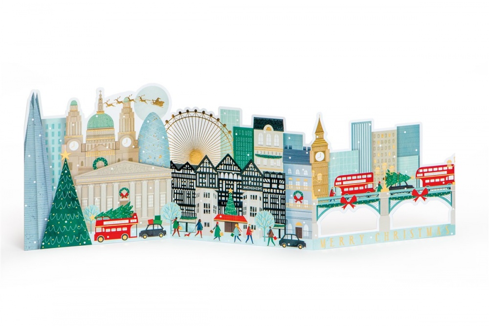 London Scene Christmas Card from The Art File. This beautiful ...