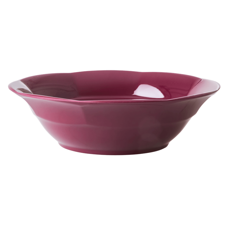 Maroon Melamine Bowl by Rice DK - Vibrant Home