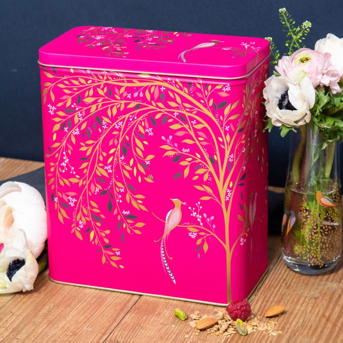 Set of 3 Peony Print Melamine Storage Containers By Sara Miller London ...