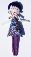 Letty Doll by Quirky Genius - Made in England - Vibrant Home