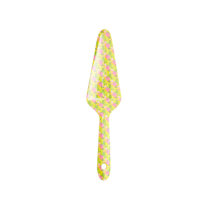 Melamine Cake Server Sunny Days Print Rice DK - Vibrant Home