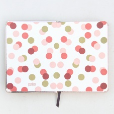 Rose Gold Metallic Hardback Notebook By Caroline Gardner - Vibrant Home