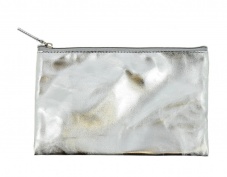 Silver Metallic Pencil Case - Vibrant Home