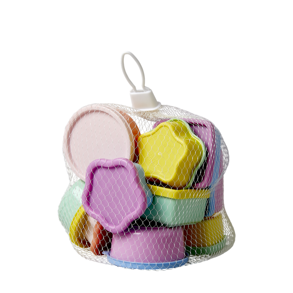 Small reusable food storage boxes set of 12 Rice DK - Vibrant Home