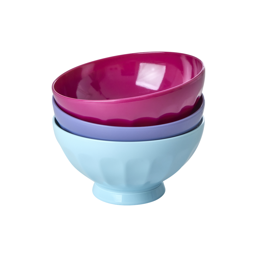Rice DK Melamine Bowls in Plain Colours - Vibrant Home