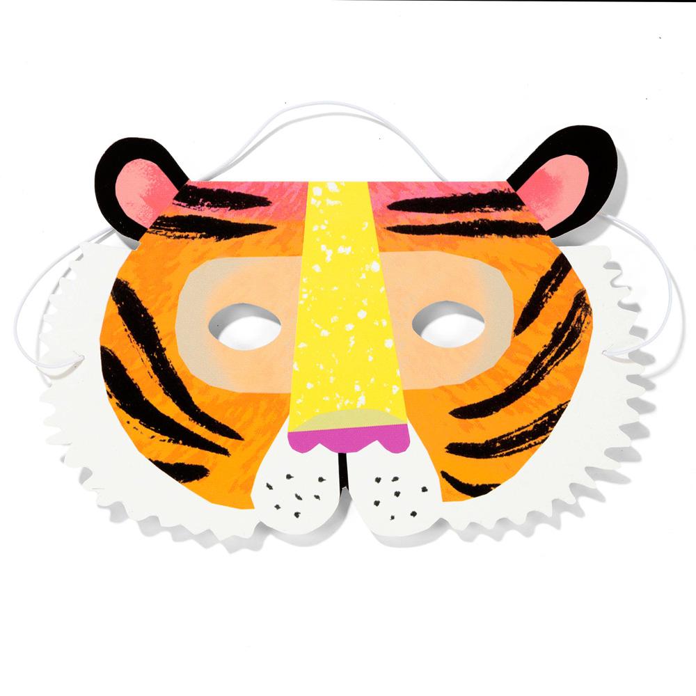 Party Animal Masks Set of 8 By Talking Tables - Vibrant Home