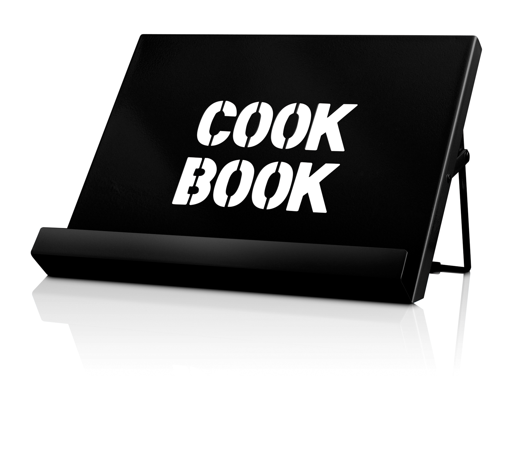 Cook Book Stand in Black by CKS Zeal - Vibrant Home