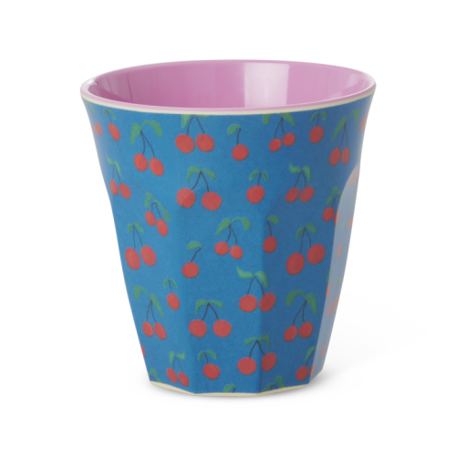 Cherry Love Print Melamine Cup By Rice - Vibrant Home
