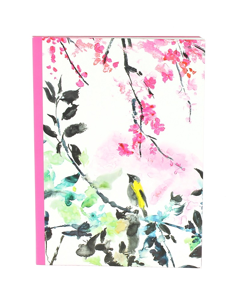 Designers Guild Floral Print A5 Notebook - Vibrant Home