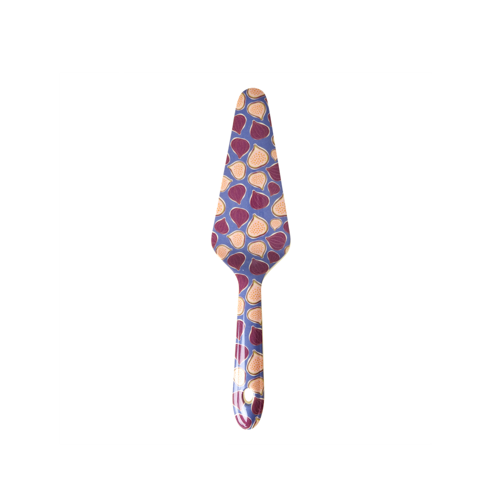Melamine Cake Server with a Fig Print From Rice DK - Vibrant Home