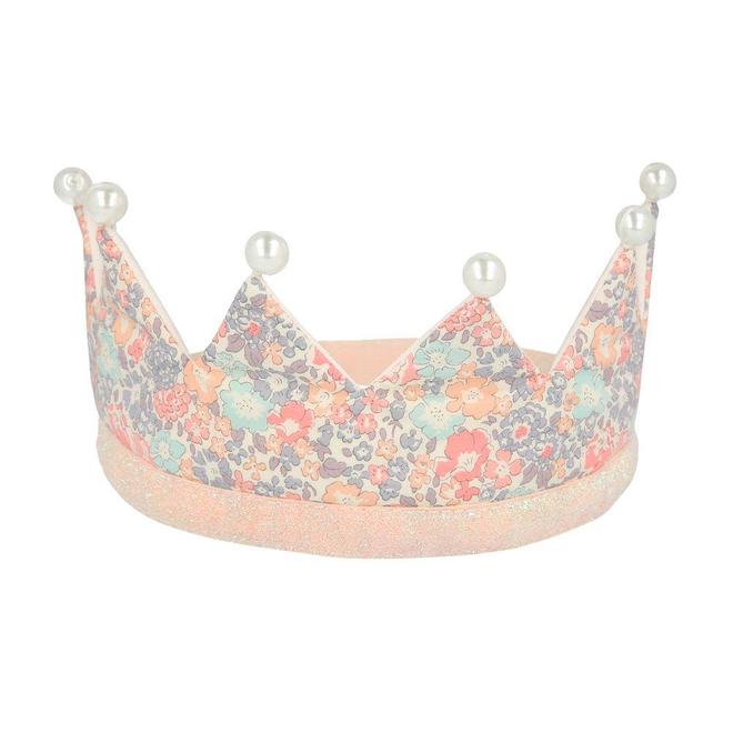 Liberty Print Floral & Pearl Crown By Meri Meri - Vibrant Home