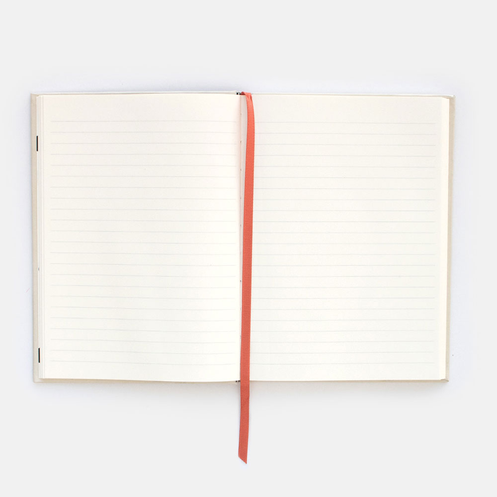 Heart Print Hardback Notebook By Caroline Gardner - Vibrant Home