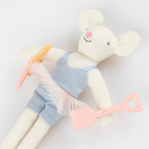 Ice Cream Mouse Mini Doll By Meri Meri - Vibrant Home