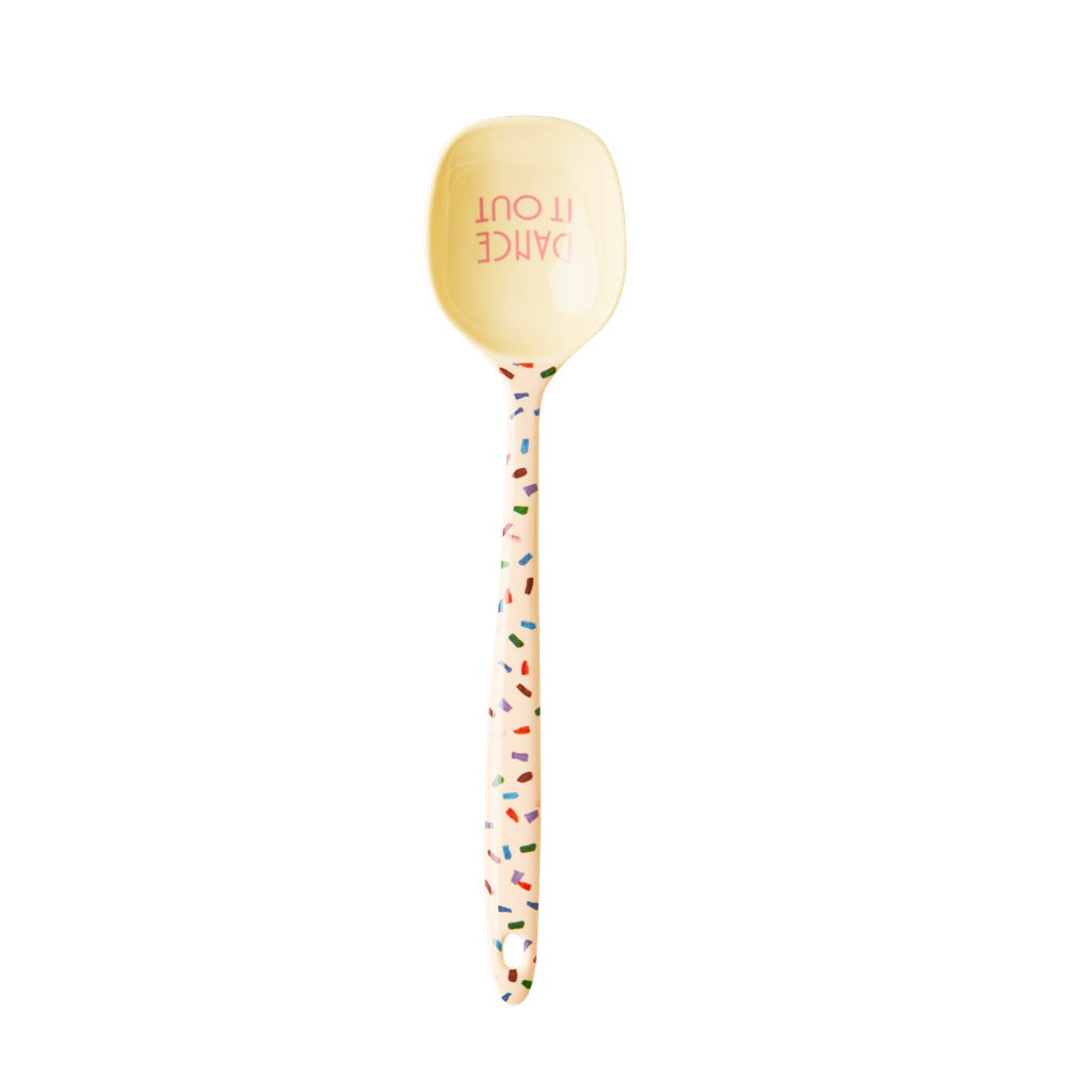 Dancing Legs Print Melamine Cooking Spoons Rice DK - Vibrant Home