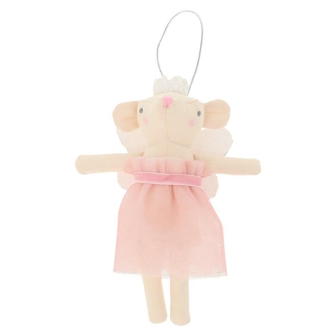 Pink Fairy Mouse Christmas Tree Decoration By Meri Meri - Vibrant Home