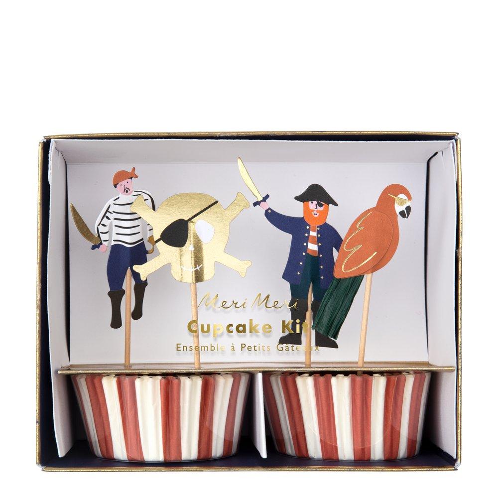 Pirate Cupcake Kit By Meri Meri - Vibrant Home