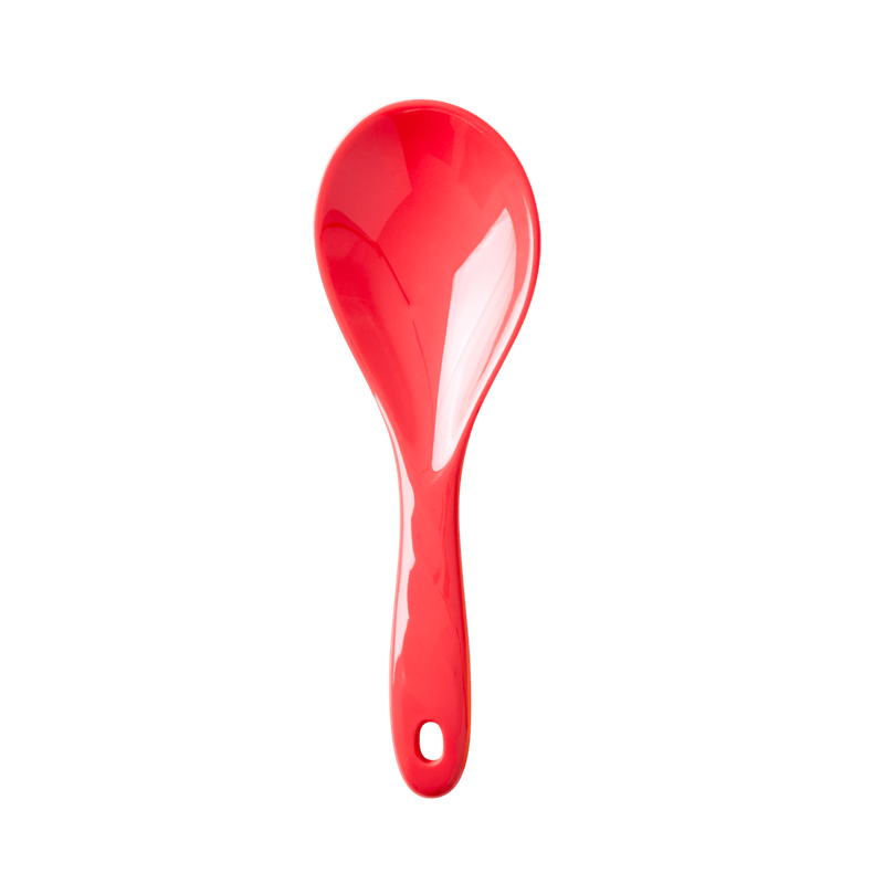 Melamine Salad Spoon or Serving Spoon in Red By Rice DK - Vibrant Home
