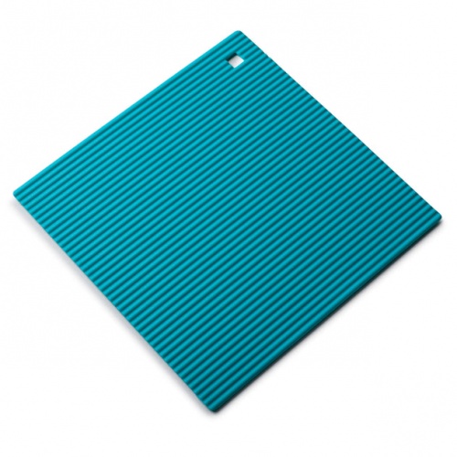 Bright Coloured Silicone Square Large Trivet Hot Mat 22cm from CKS Zeal ...