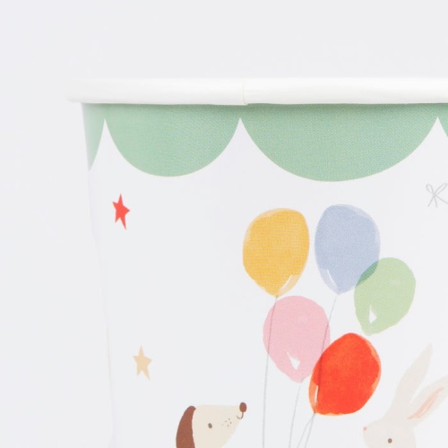 Animal Friends Paper Cups By Meri Meri - Vibrant Home