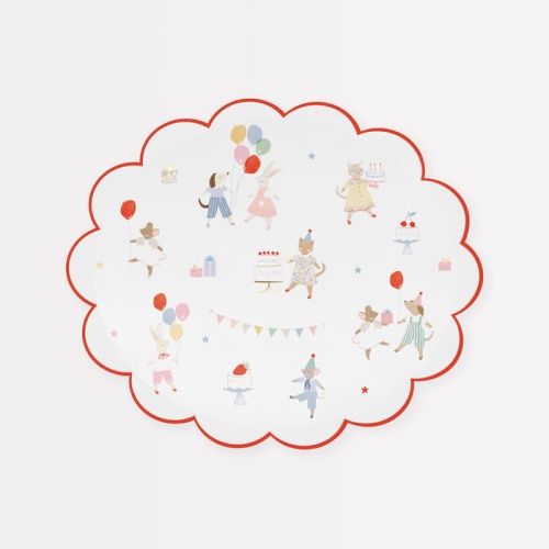 Animal Friends Side Plates By Meri Meri - Vibrant Home