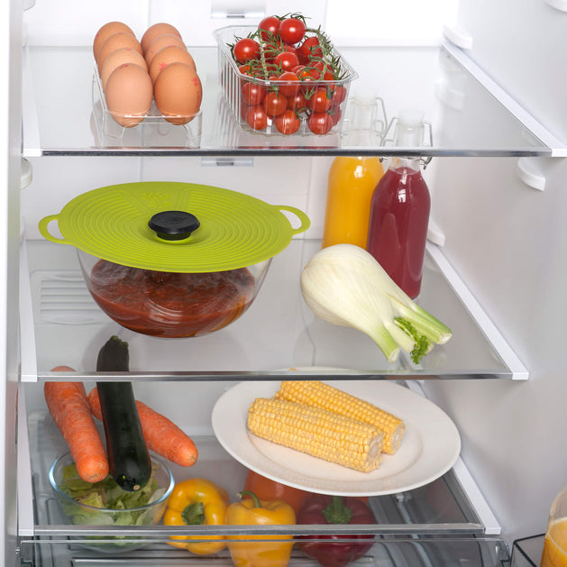 Silicone Self Sealing Lid, Large Red By CKS Zeal - Vibrant Home