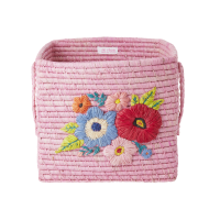 Seagrass Round Woven Storage Baskets in Gradient Blue By Rice DK ...